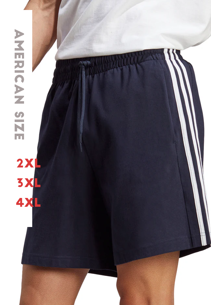 Essentials 3 Stripes Navy – Marlin